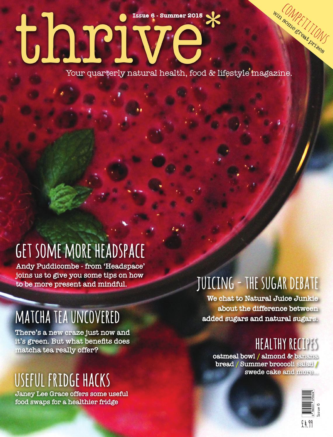 Thrive Magazine Summer 2015 by Thrive Health & Nutrition Magazine - Issuu