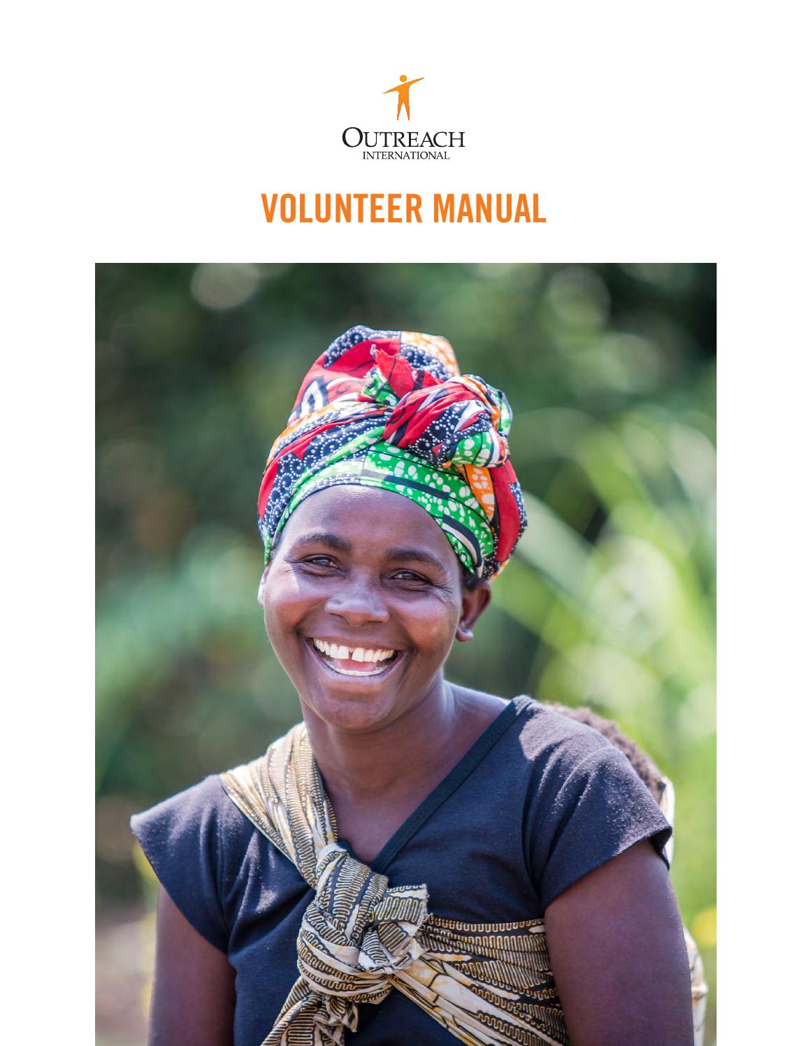 Outreach International Volunteer Manual by Outreach International - Issuu