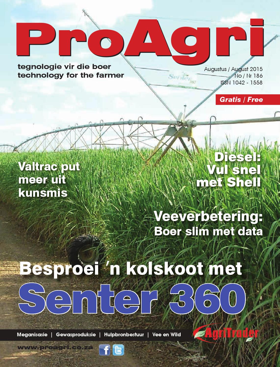 Proagri 186 - Augustus 2015 uitgawe by ProAgri - Issuu