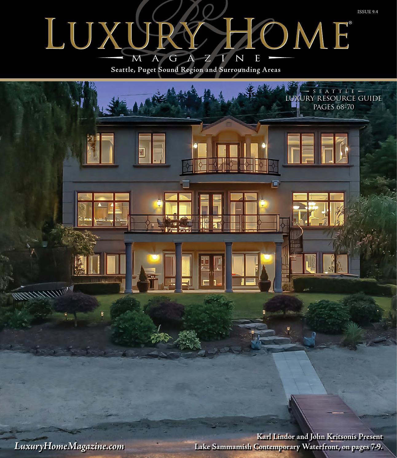 Luxury Home Magazine Seattle