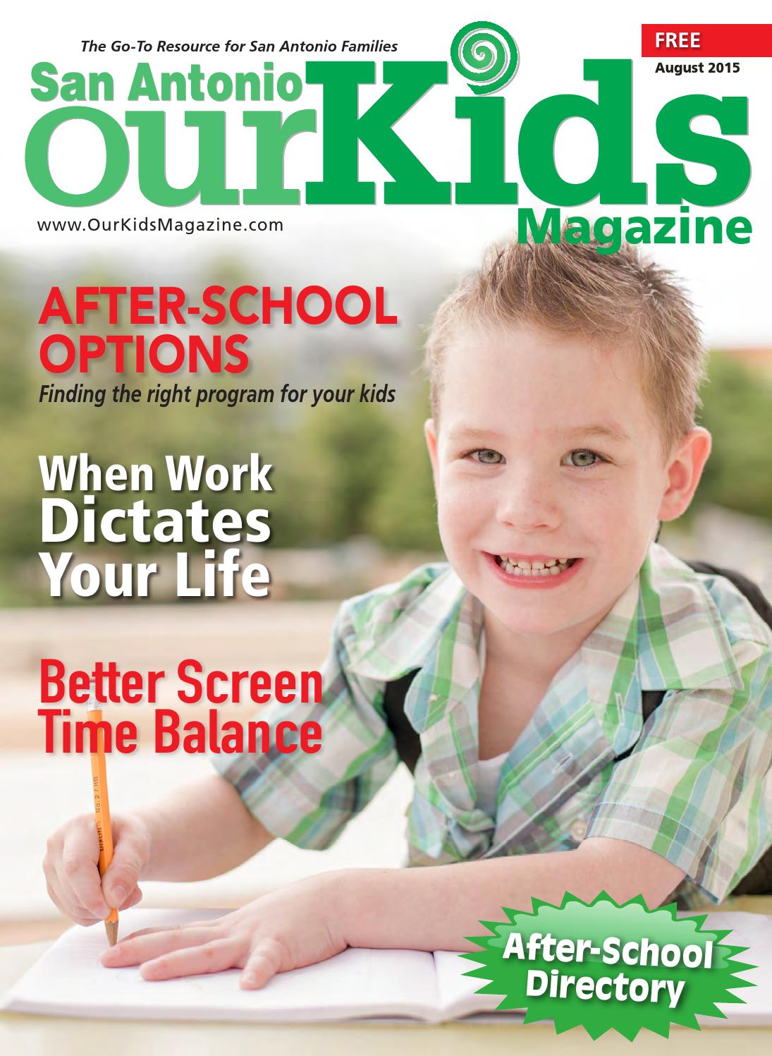 Our Kids Magazine August 2015 by Our Kids Magazine - Issuu