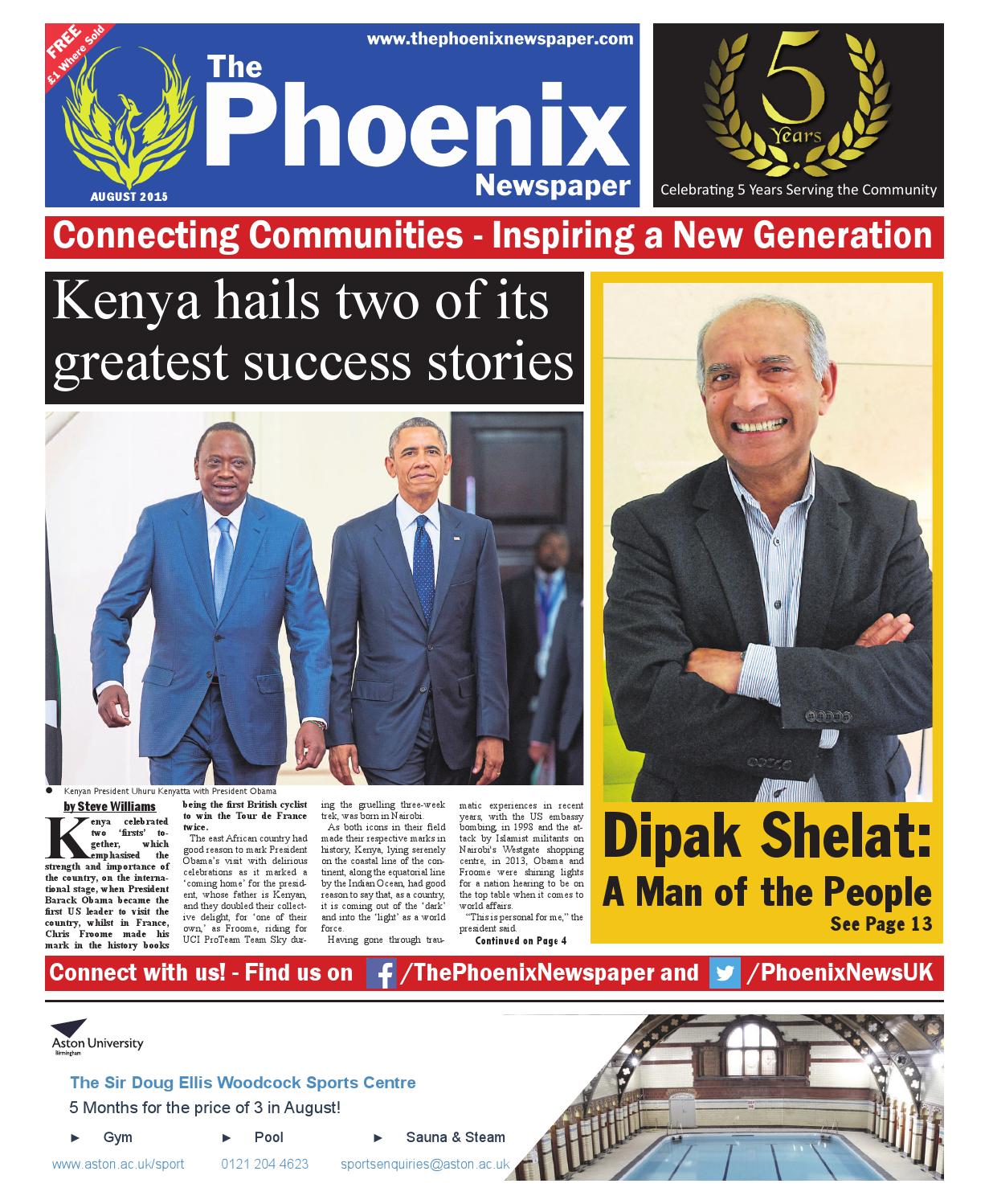 The Phoenix Newspaper - August 2015 by The Phoenix Newspaper - Issuu