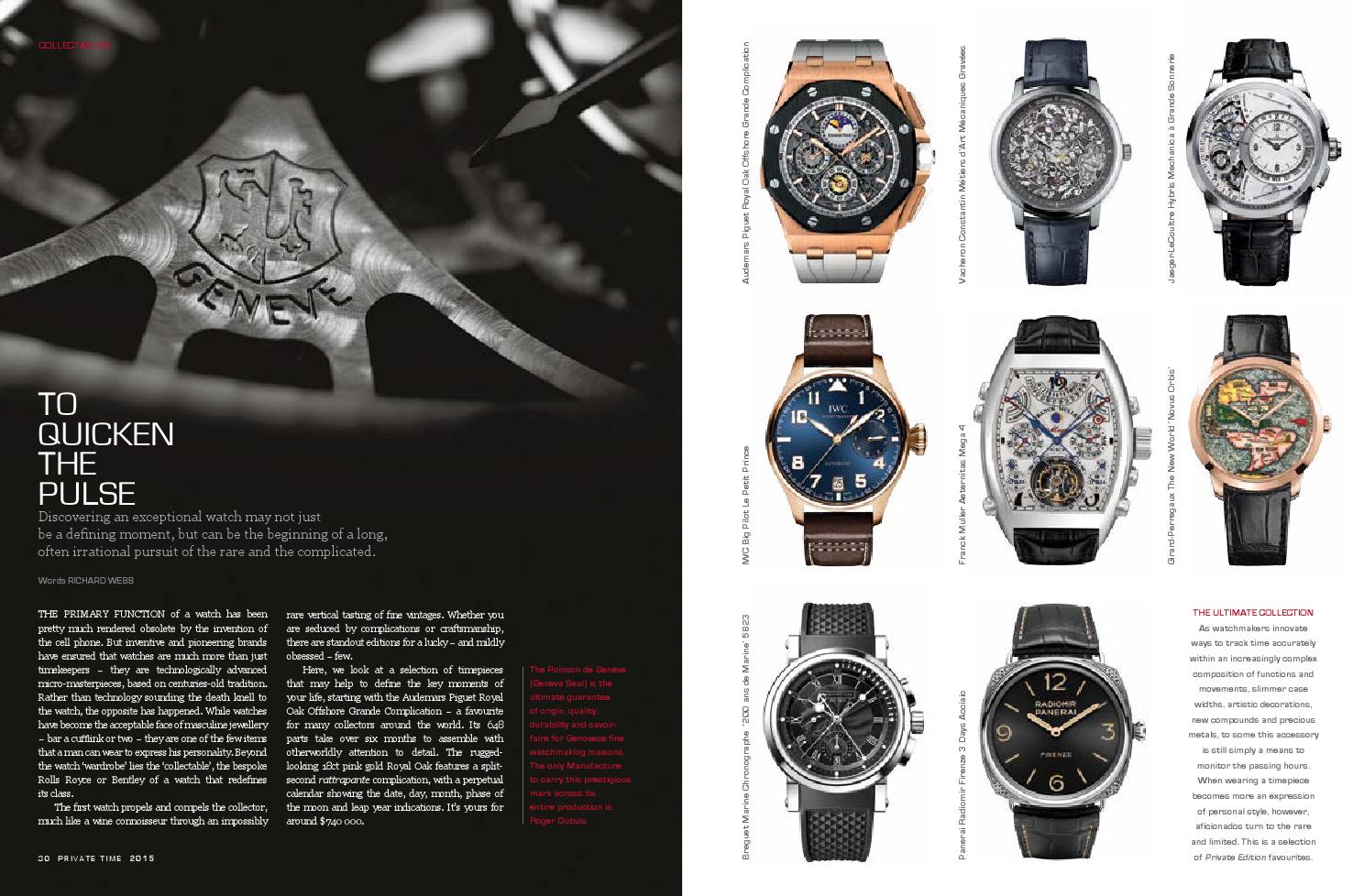 Watch Time Magazine Collectables by Richard Webb - Issuu