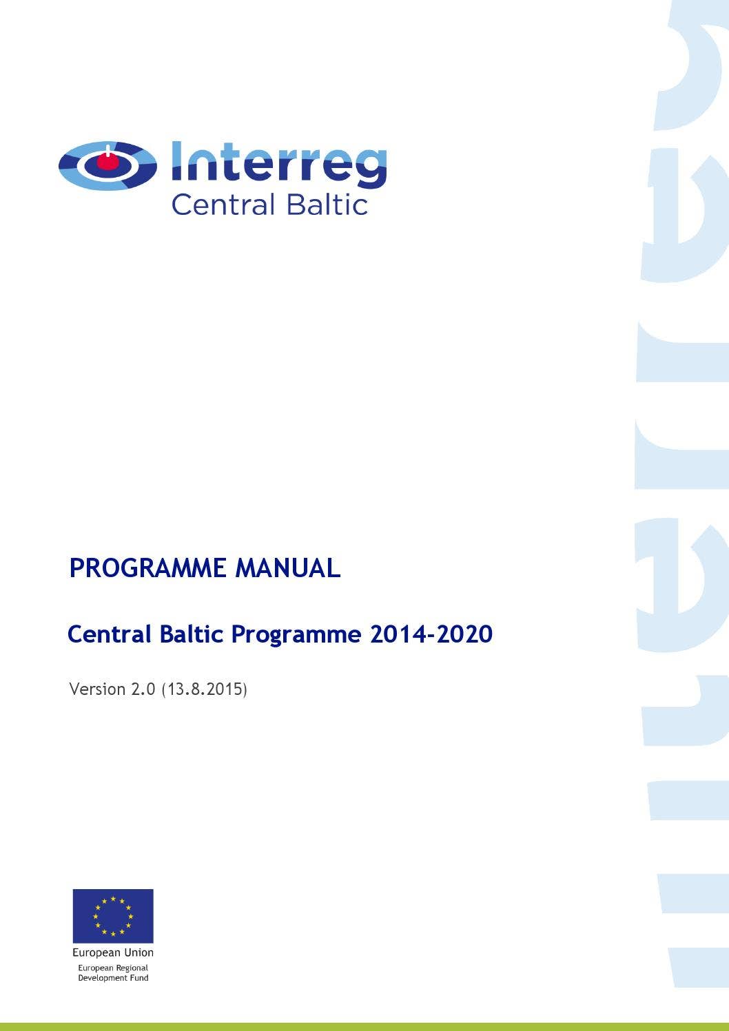 Central baltic programme manual by Central Baltic - Issuu