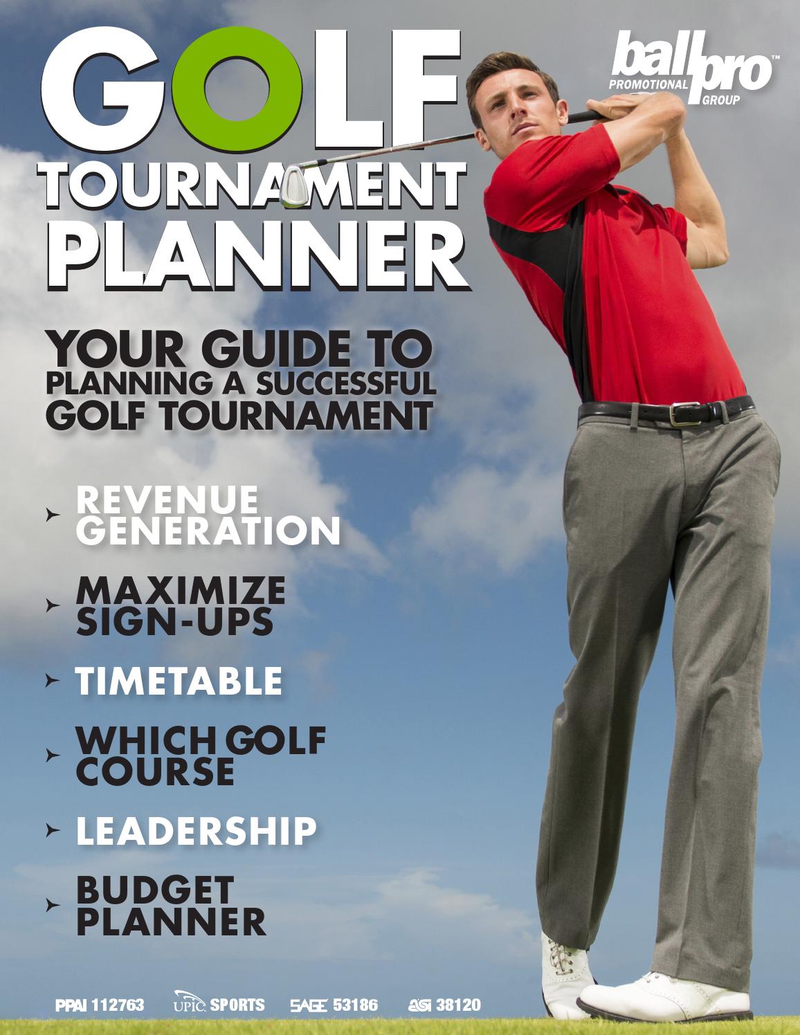 Ball Pro Golf Tournament Planner by DistributorCentral - Issuu