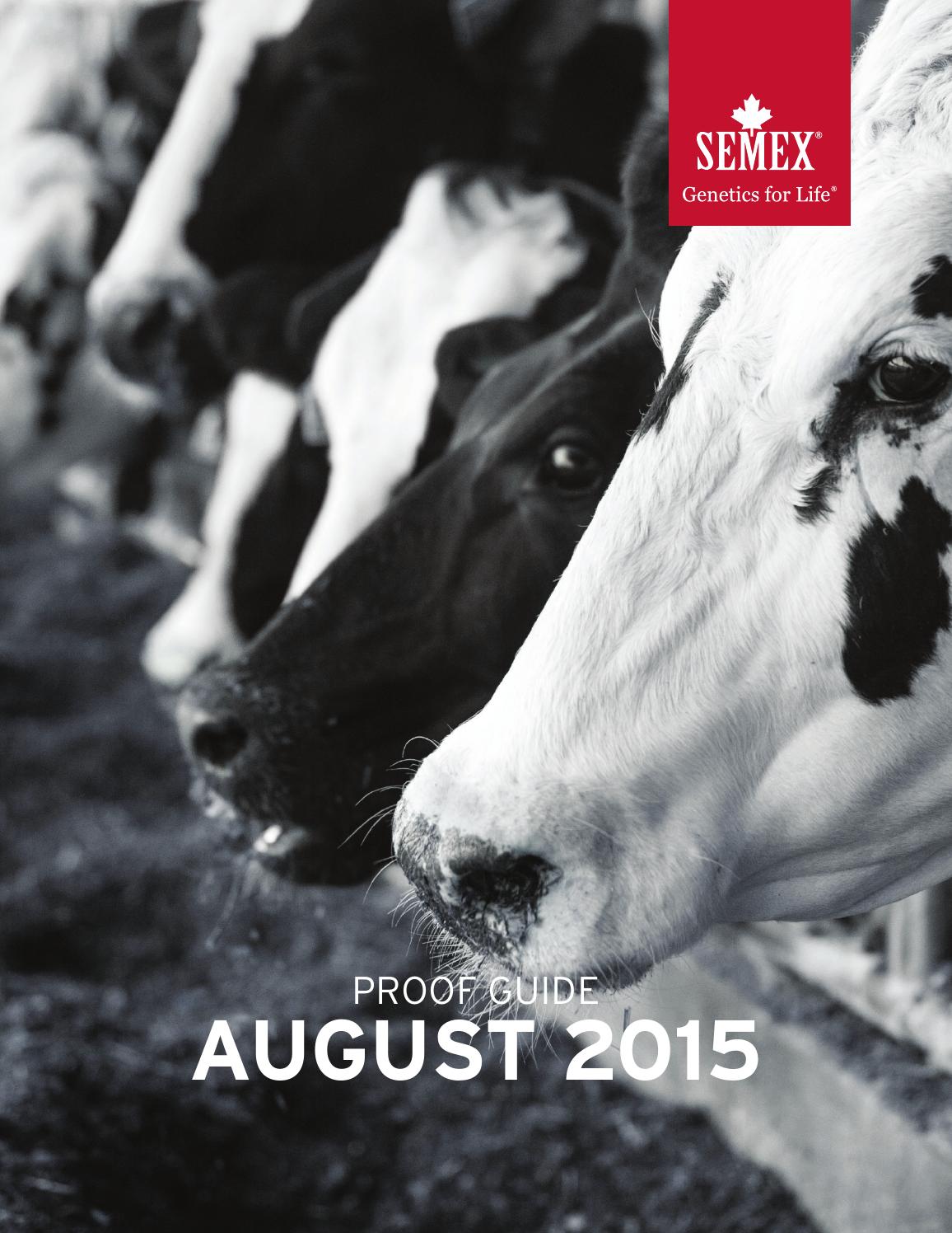 August 2015 Semex USA Proof Guide by Semex - Issuu