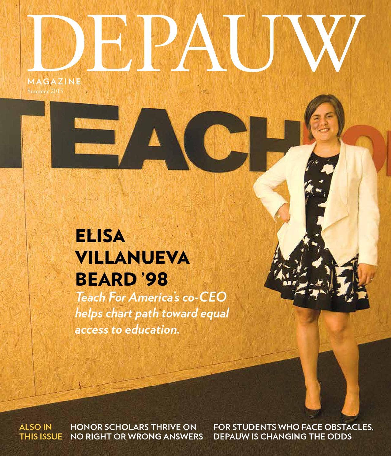 DePauw Magazine Summer 2015 by DePauw University - Issuu