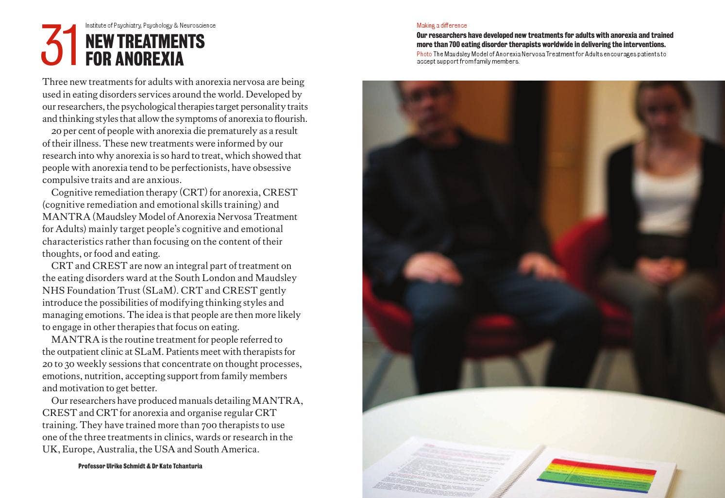 Making a difference | Institute of Psychiatry, Psychology ...