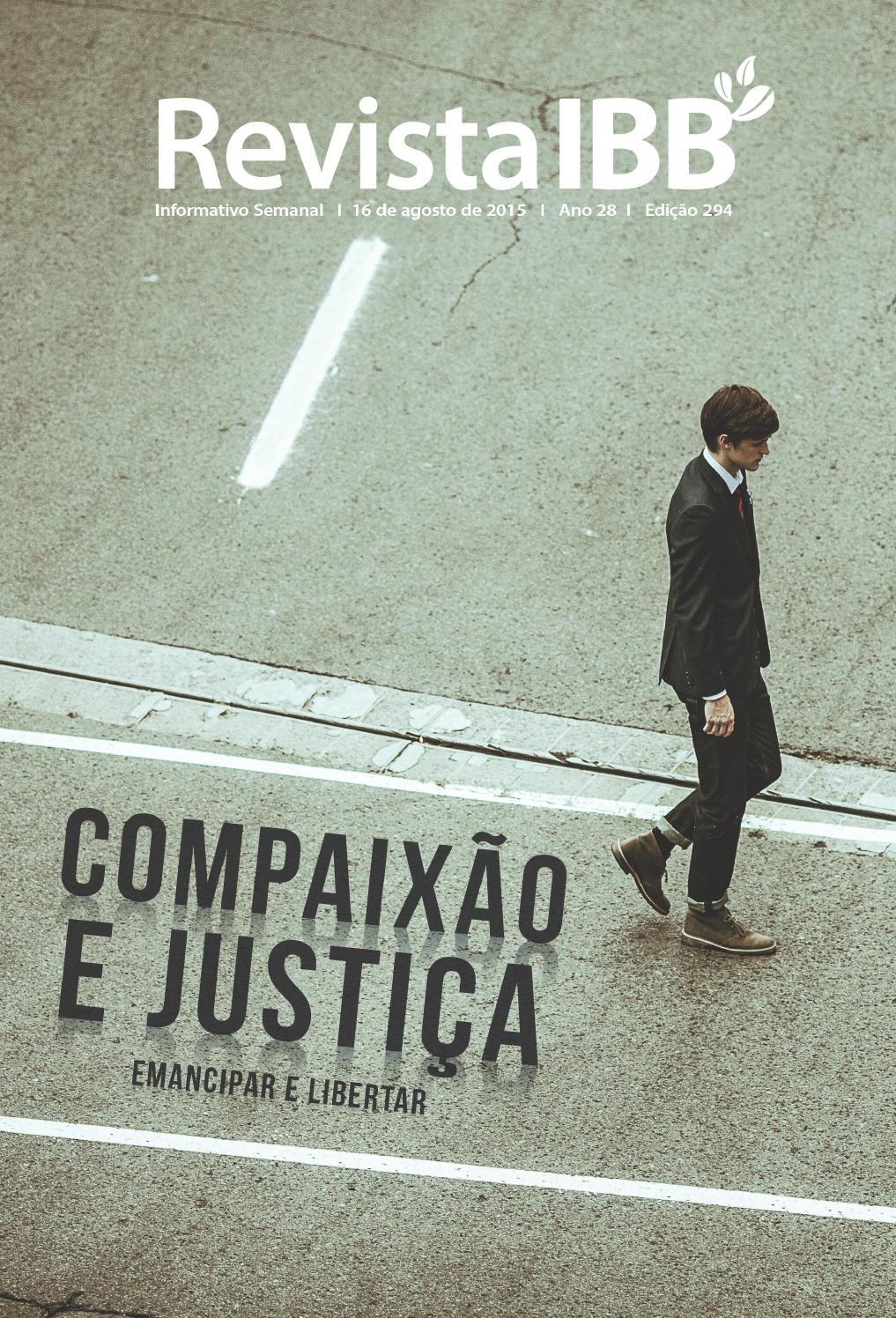 Revista IBB - 16/08/2015 - Edição 294 by IBB - Igreja Batista Bacacheri ...