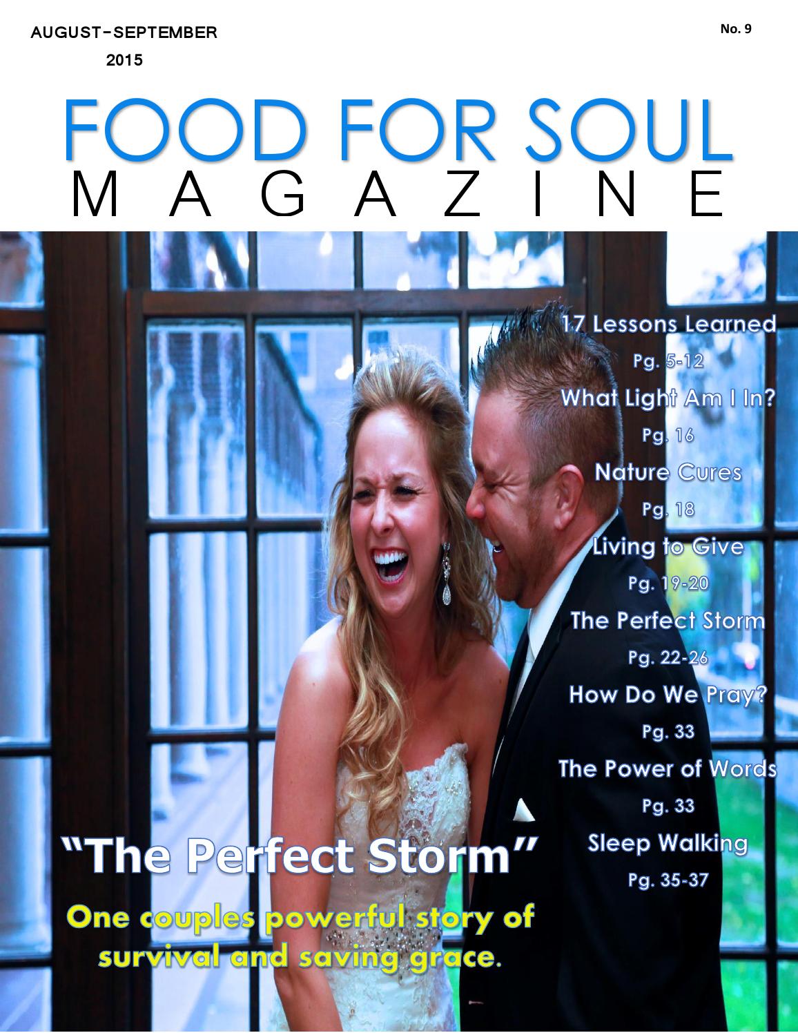 FOOD FOR SOUL MAGAZINE AUG-SEPT 2015 by Brenda Graff - Issuu