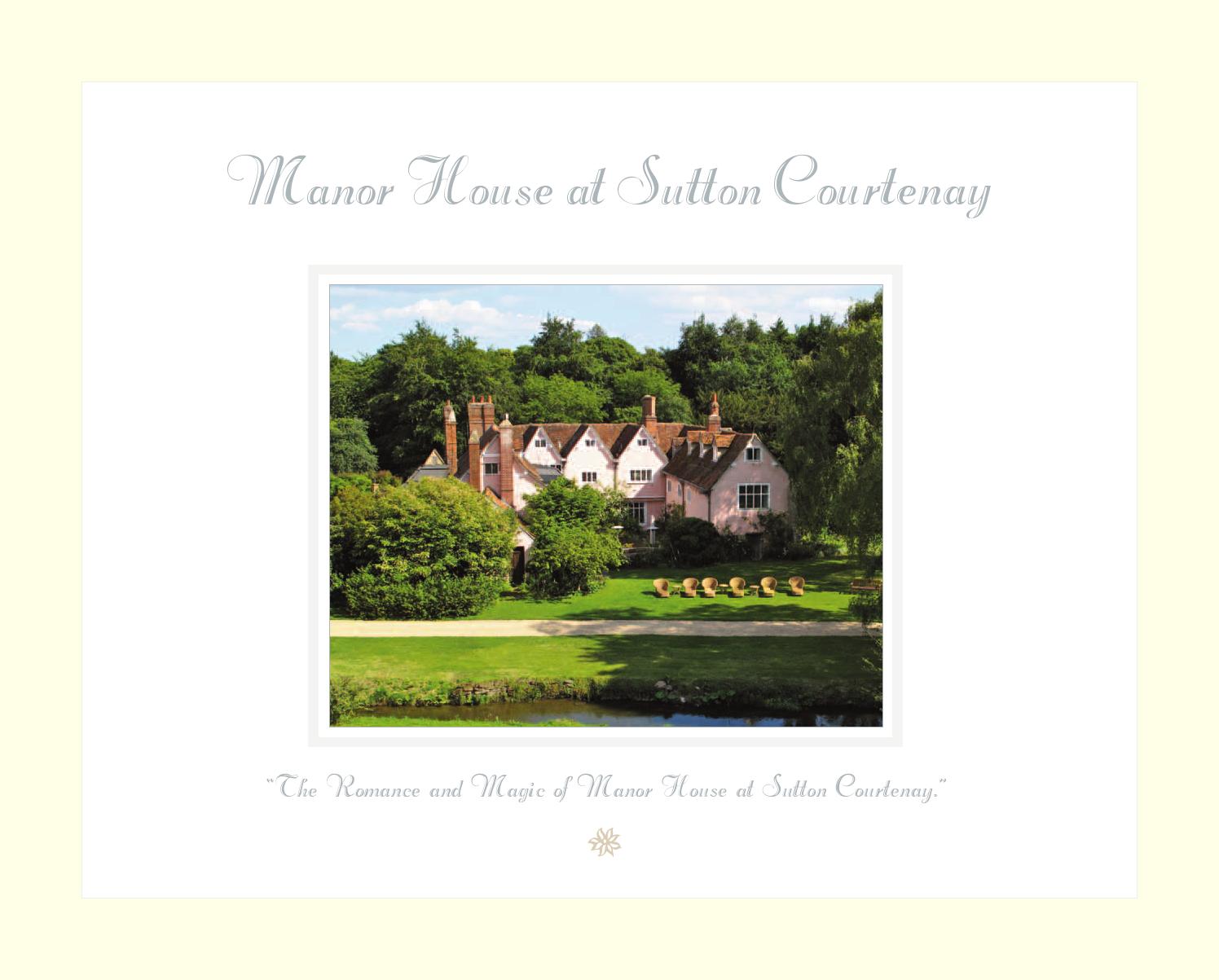 Manor House by Mark Riley Design - Issuu