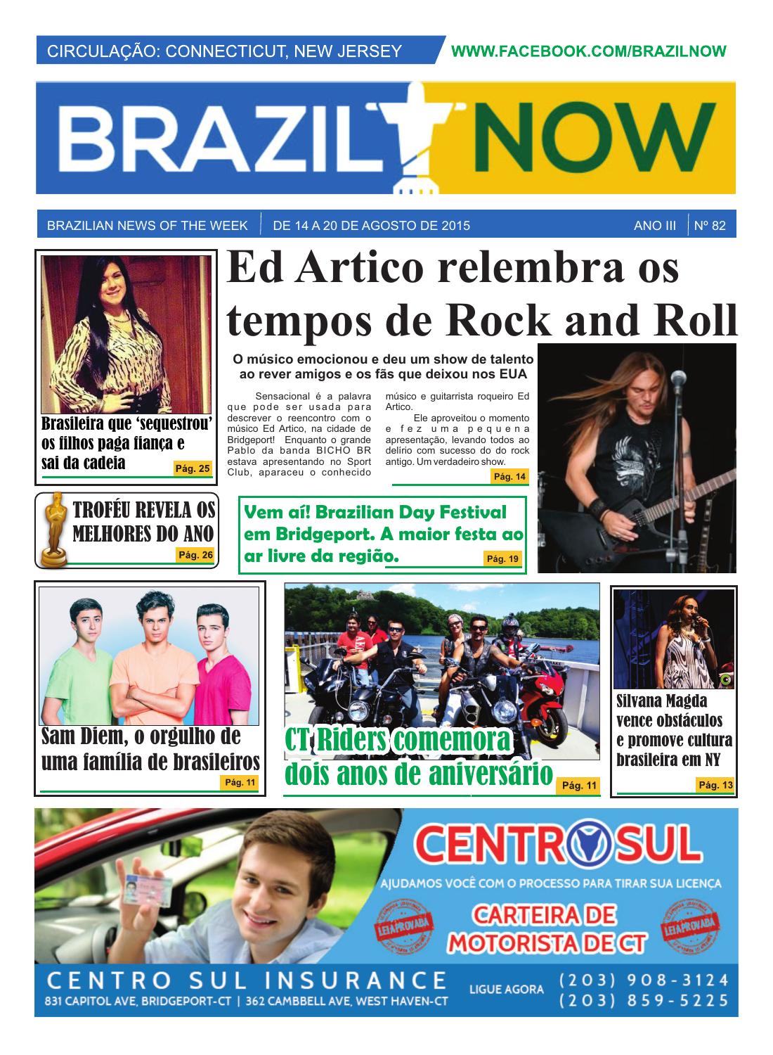 Brazil now 82 by Brazil Now Newspaper - Issuu
