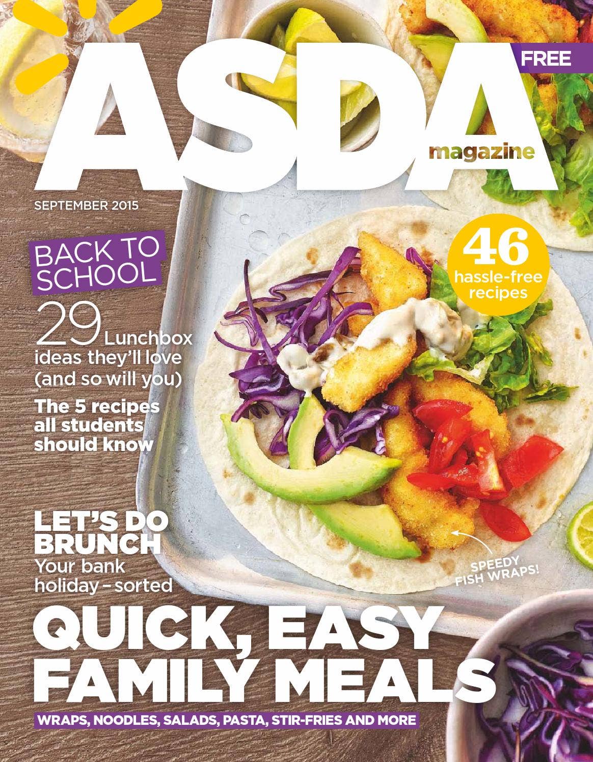 Asda Magazine September 2015 by Asda Magazine - Issuu