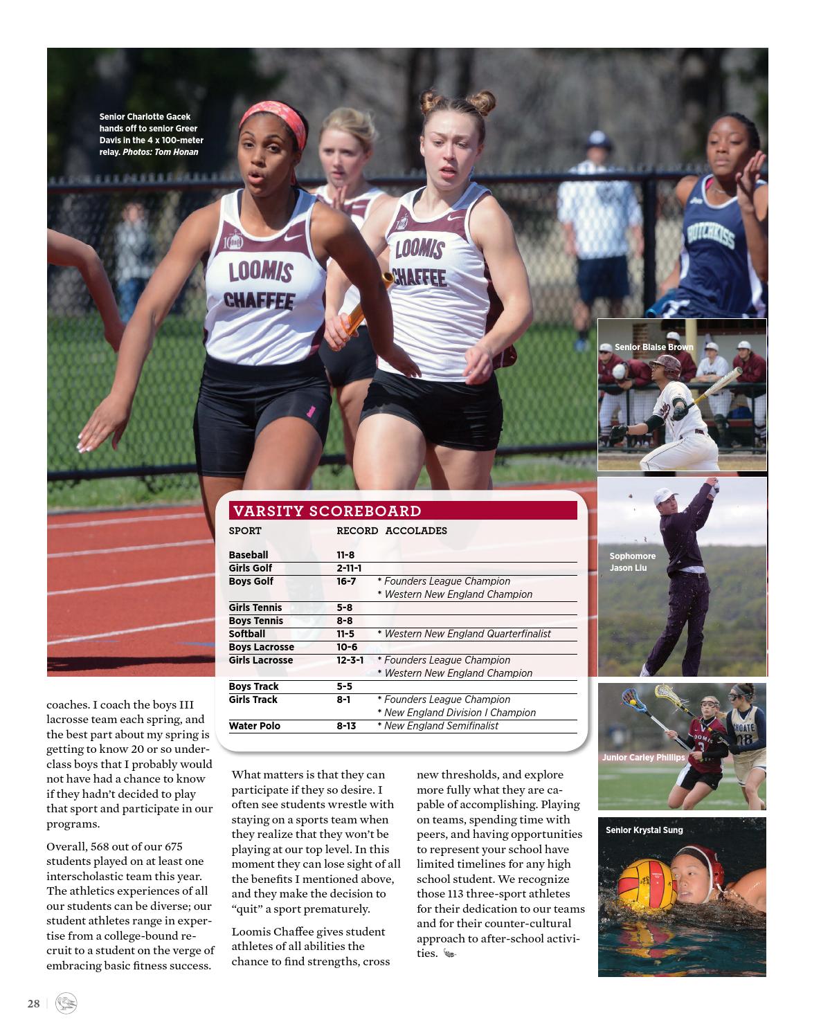Loomis Chaffee magazine Summer 2015 by Loomis Chaffee - Issuu
