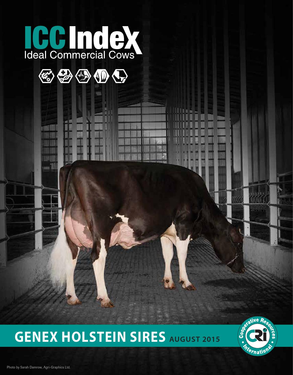 August 2015 Genex Holstein Sires by GENEX - Issuu