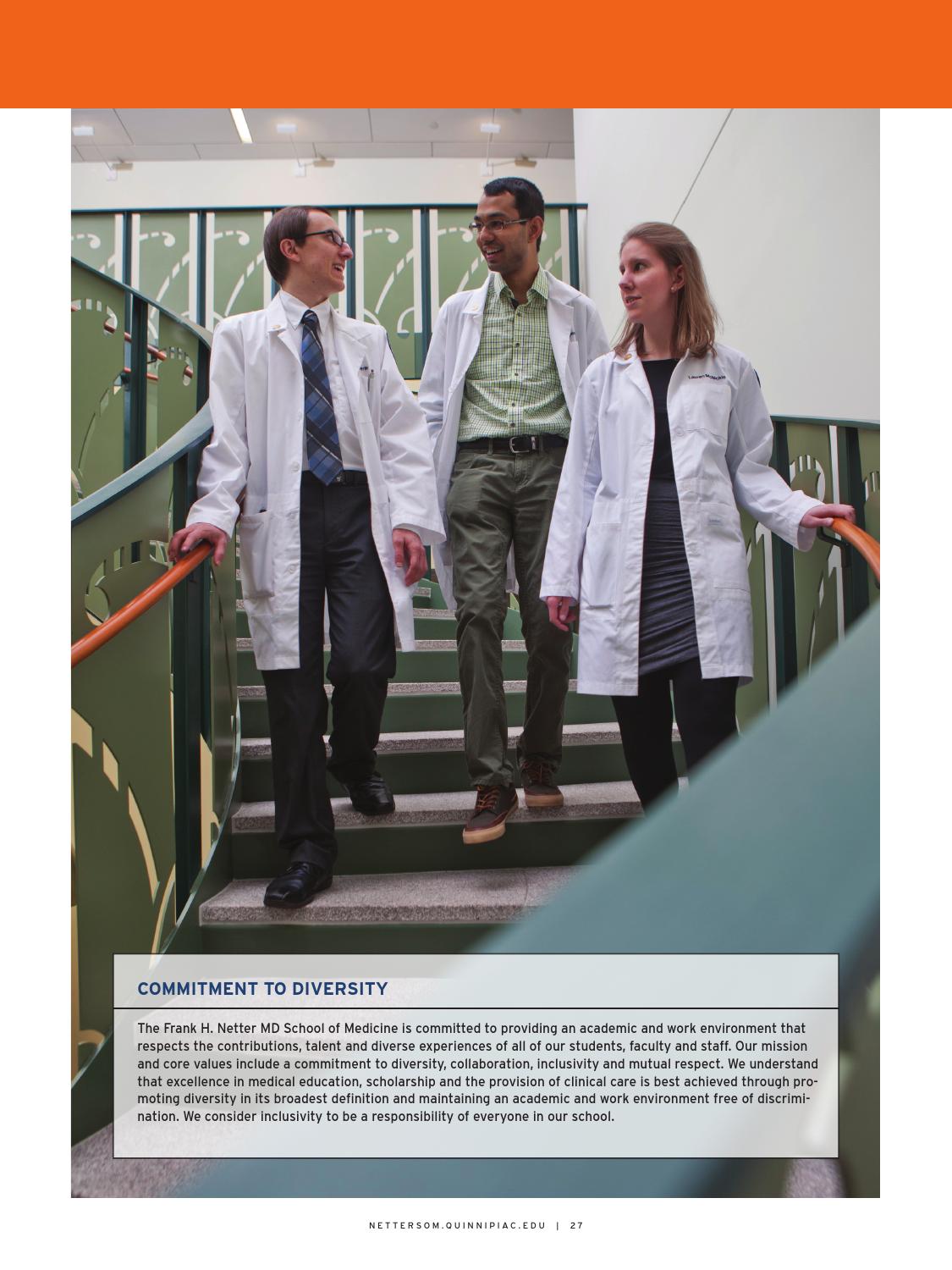 Frank H. Netter MD School of Medicine Viewbook by Quinnipiac University ...