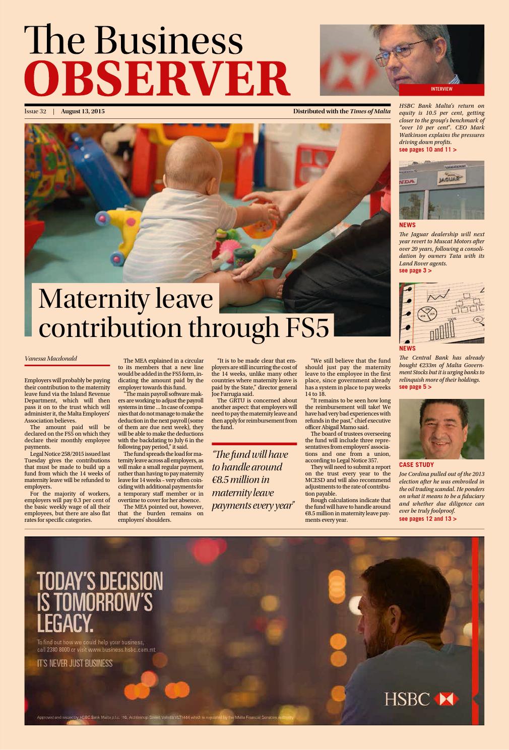 The Business Observer Newspaper - 13th August Issue by Content House ...