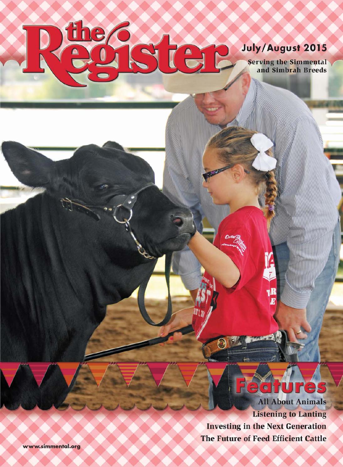 the Register July/August 2015 by American Simmental Publication, Inc ...