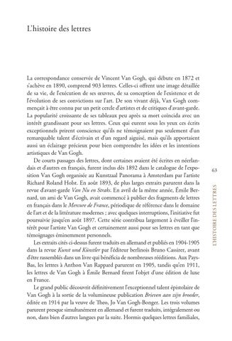 Extrait "Lettres de Van Gogh" by Actes Sud Issuu - Issuu