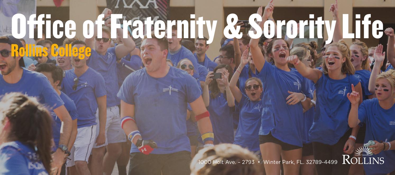 Fraternity & Sorority Life at Rollins College by Rollins College - Issuu