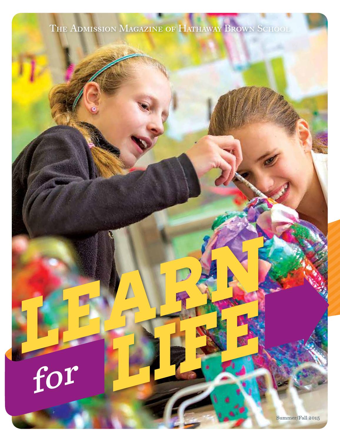 Learn for Life: Summer/Fall 2015 by Hathaway Brown School - Issuu