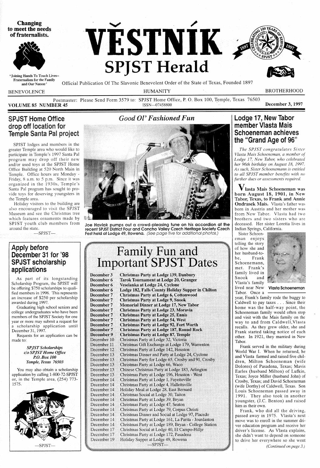 Vestnik 1997 12 03 by SPJST - Issuu