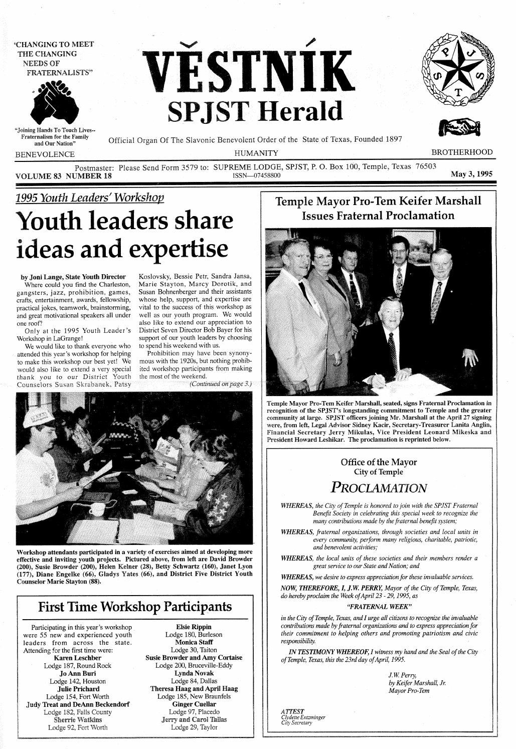 Vestnik 1995 05 03 by SPJST - Issuu