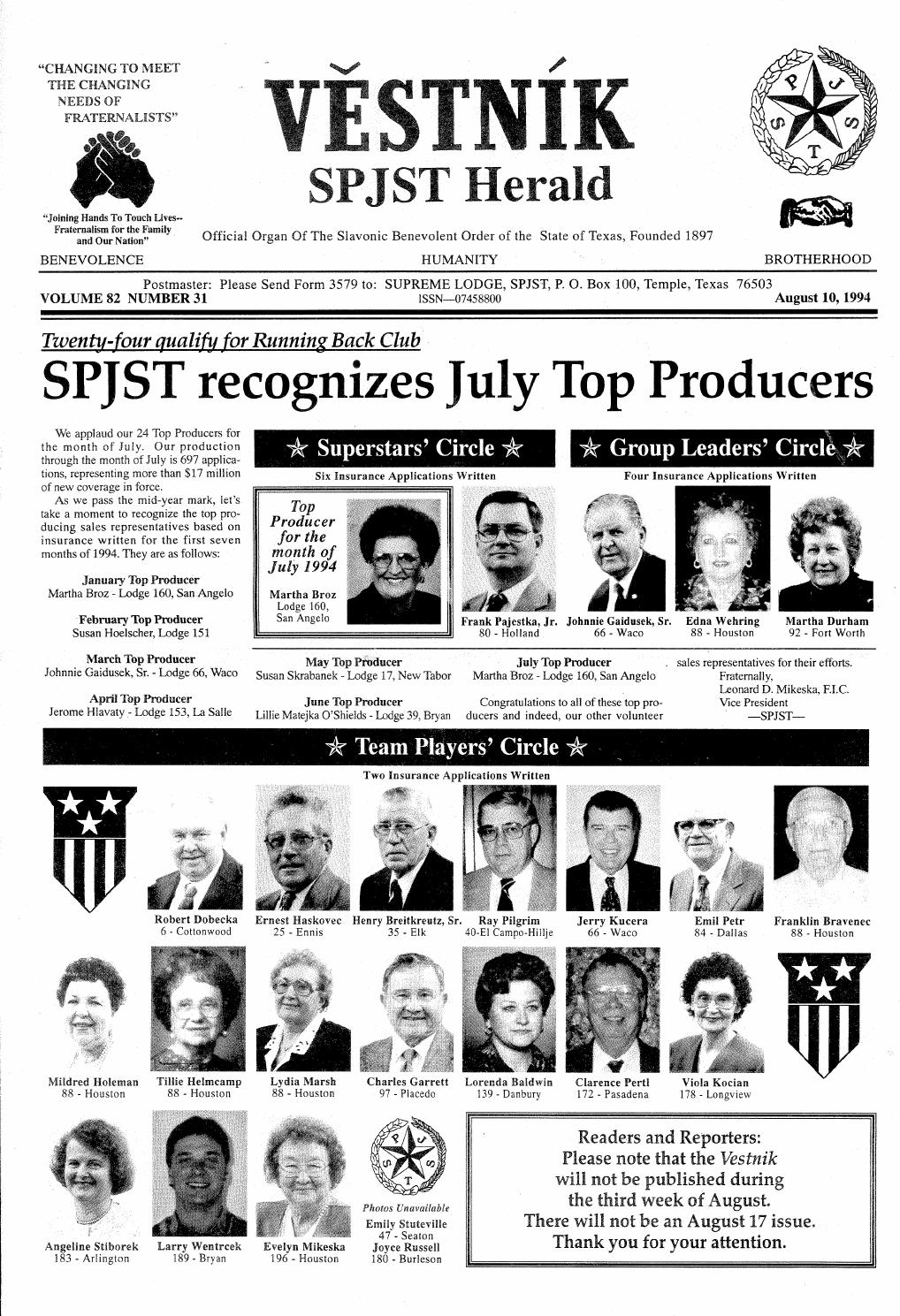 Vestnik 1994 08 10 by SPJST - Issuu