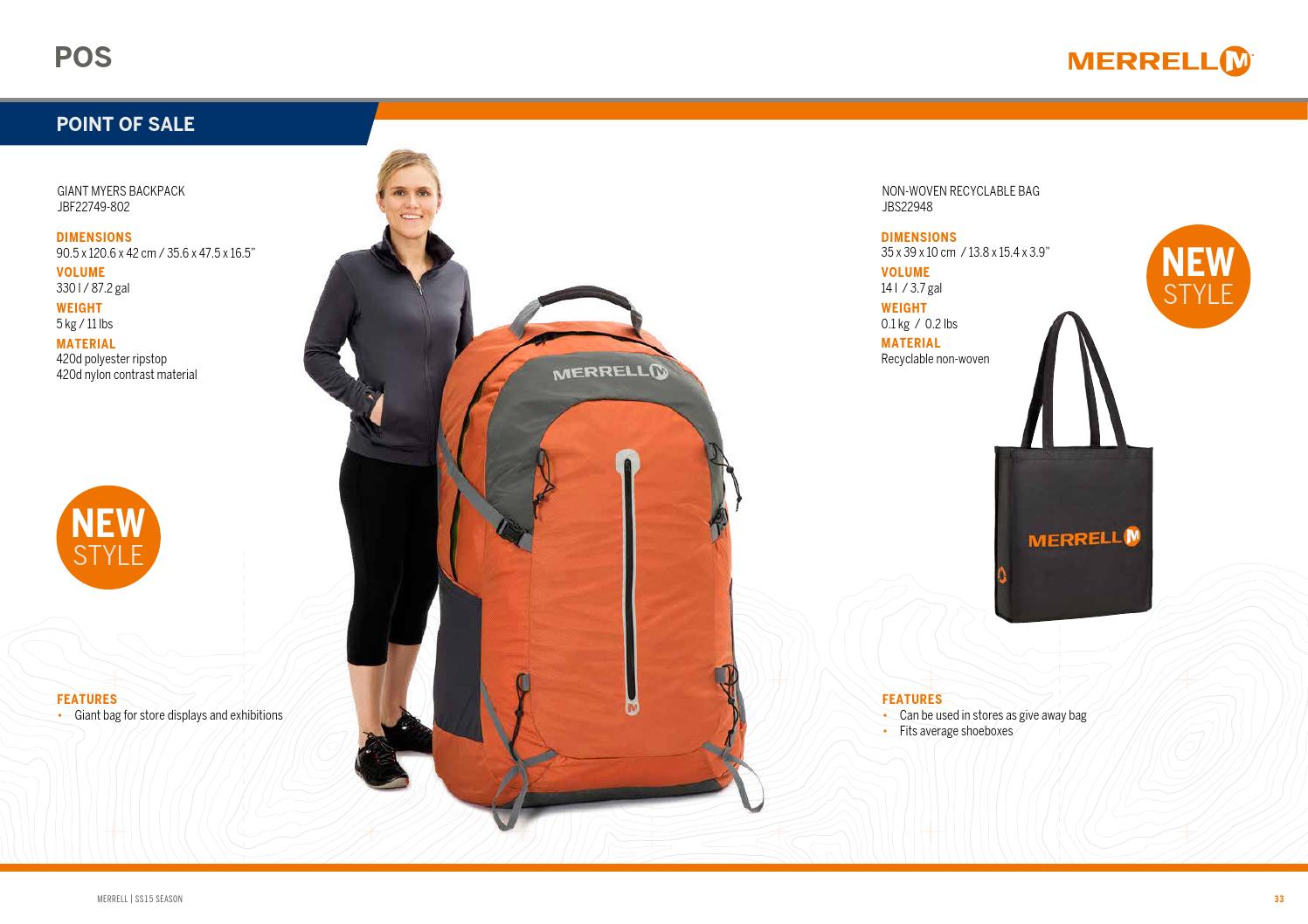 Merrell bags - spring/summer 2015 collections by Grown Up Licenses - Issuu