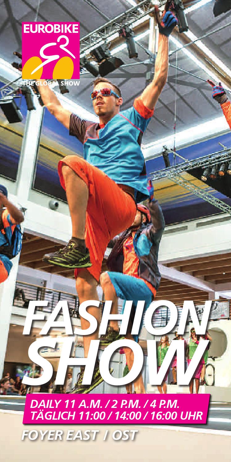 EUROBIKE 2015 | FASHION SHOW by Messe Friedrichshafen - Issuu