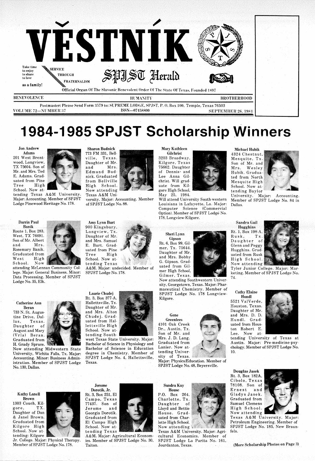 Vestnik 1984 09 26 by SPJST - Issuu