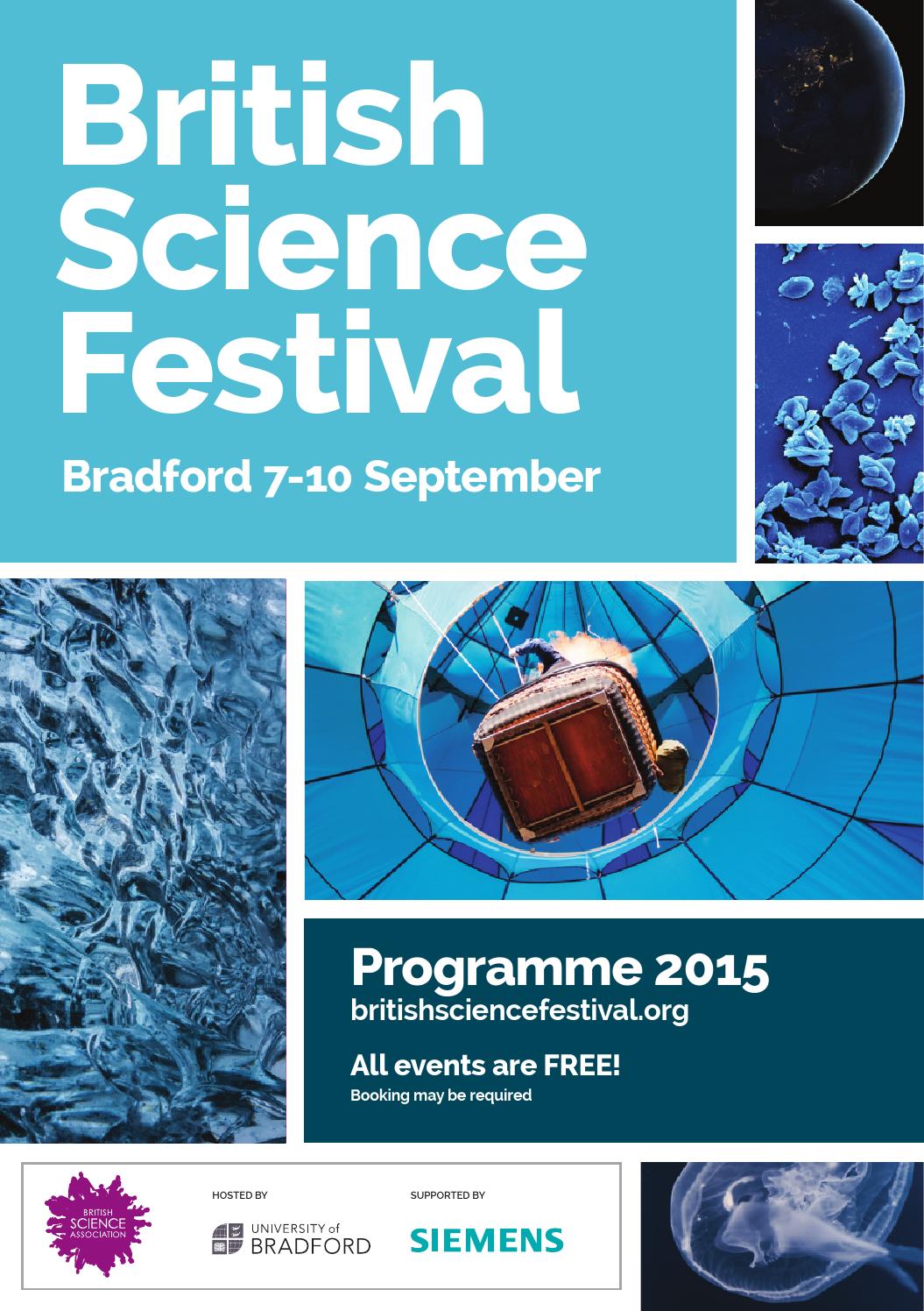 British Science Festival Programme 2015 by British Science Association ...