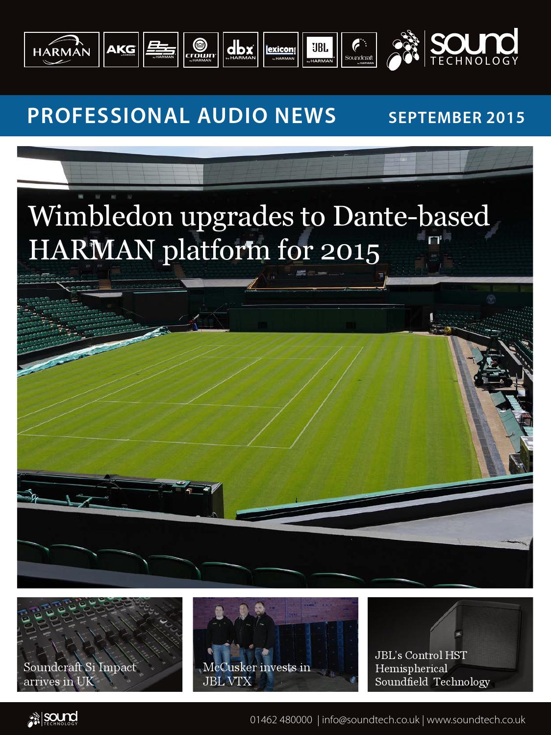 Sound Technology Professional Audio Newsletter by Sound Technology Ltd ...