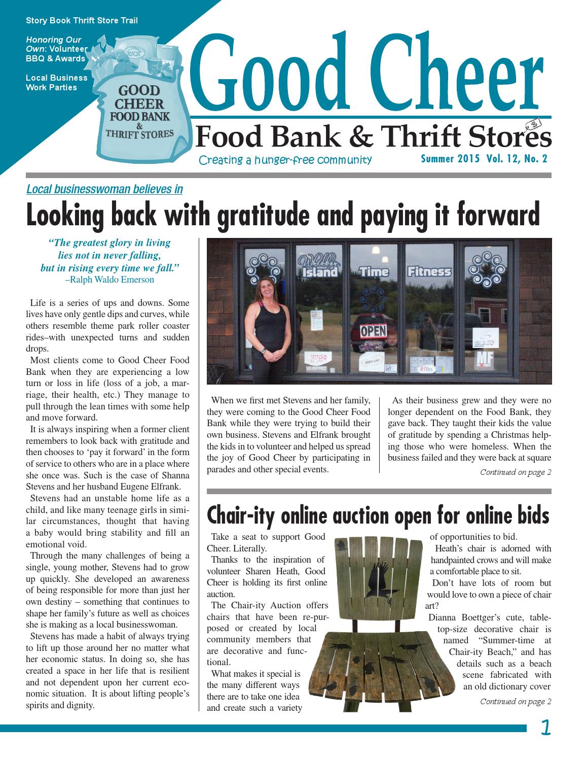 Summer 2015 Good Cheer Newsletter by Good Cheer Food Bank - Issuu