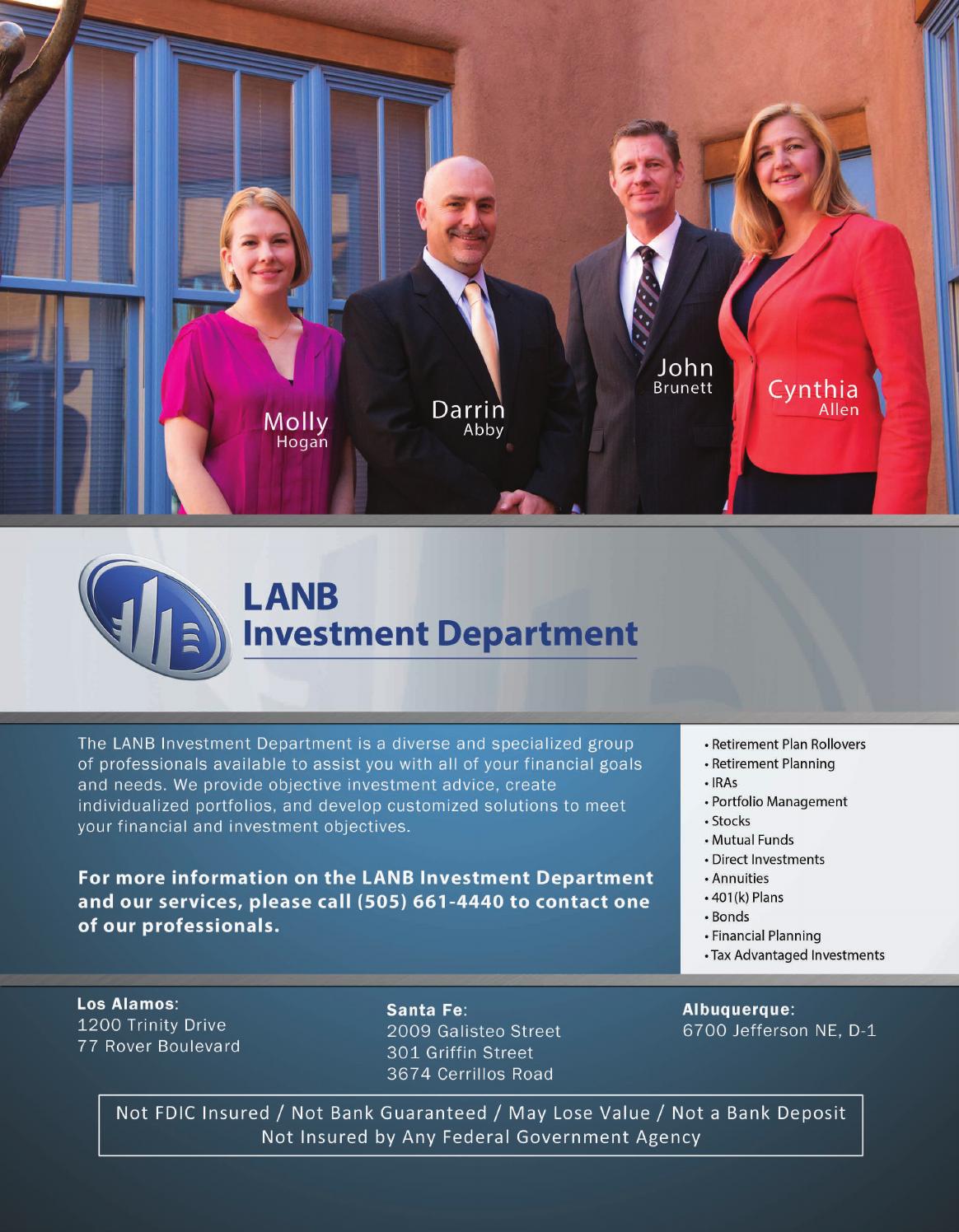 LANB Investment Department by Fine Lifestyles - Issuu