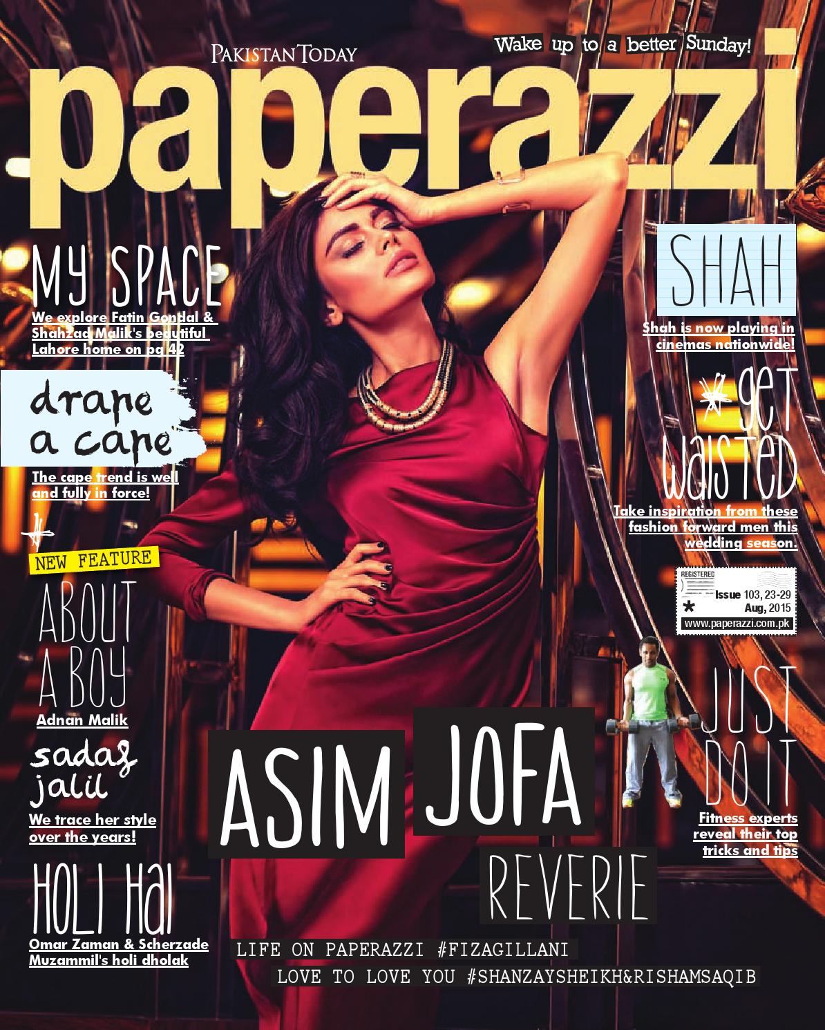 Pakistan Today Paperazzi issue A 103 Aug 23rd 2015 by Pakistan Today ...
