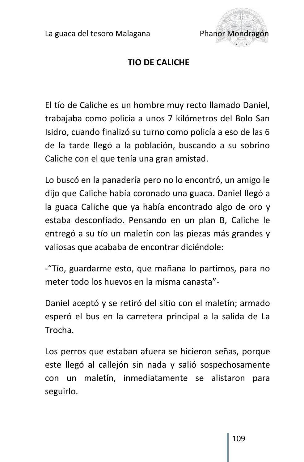 La guaca del tesoro malagana by phanormondragon - Issuu