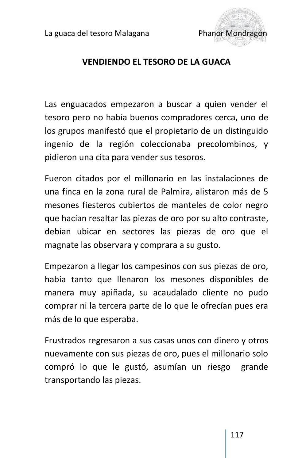 La guaca del tesoro malagana by phanormondragon - Issuu