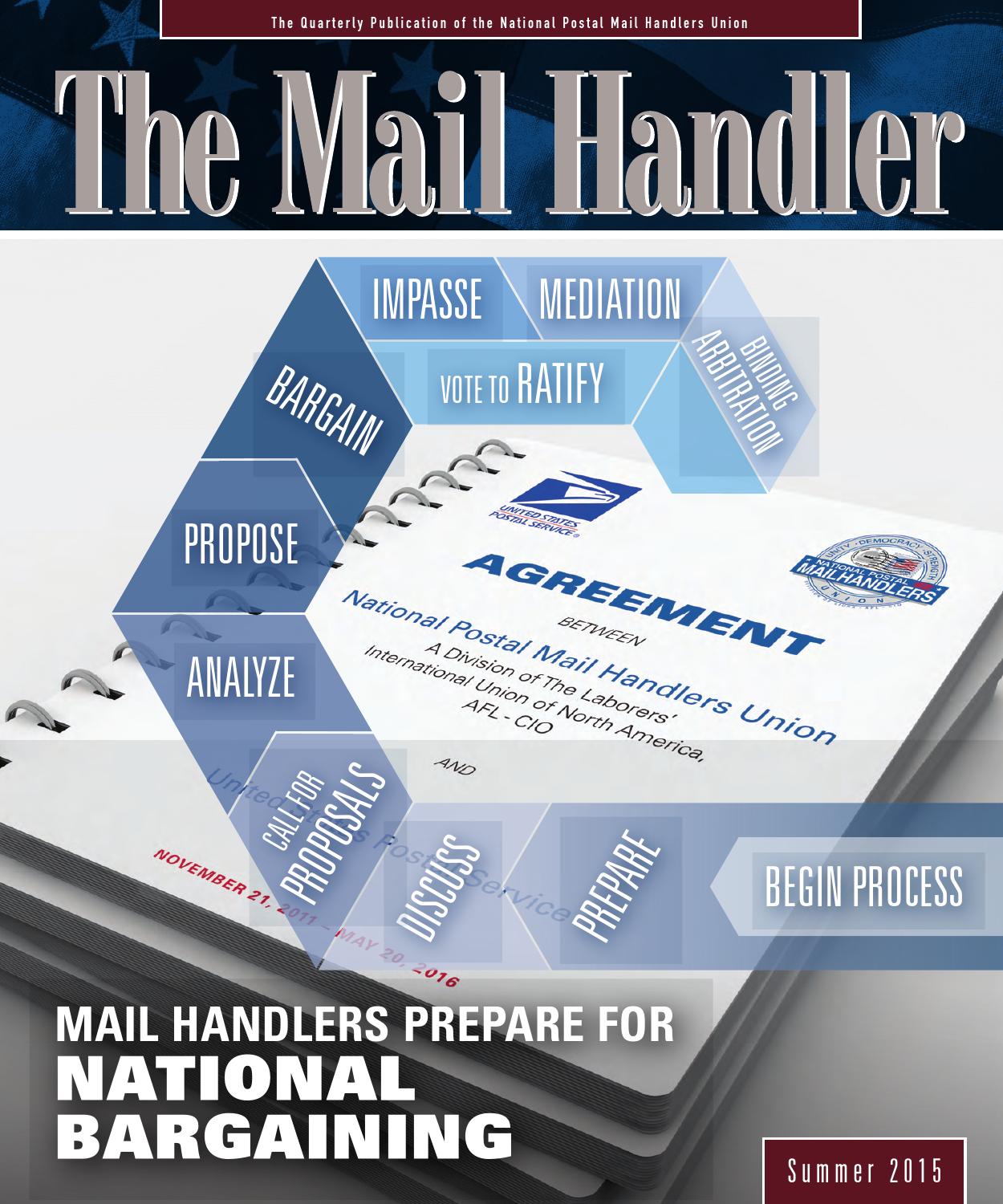 The Mail HAndler Magazine Summer 2015 by National Postal Mail Handlers ...