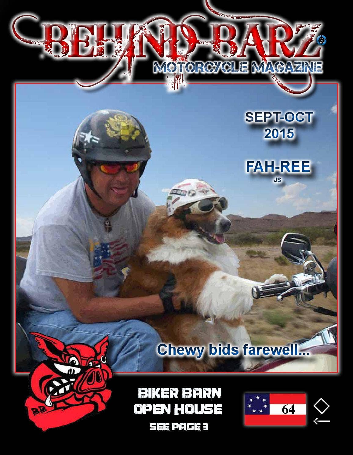 Behind Barz Motorcycle Magazine Sept Oct 2015 by Behind Barz Motorcycle ...