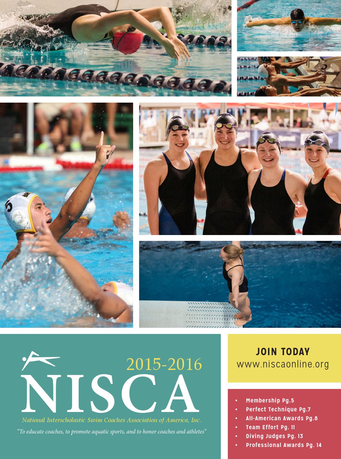 NISCA Membership Magazine by Swimming World Magazine - Issuu
