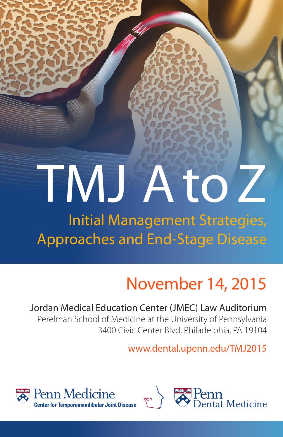 TMJ A to Z: Initial Management Strategies, Approaches and End-Stage ...