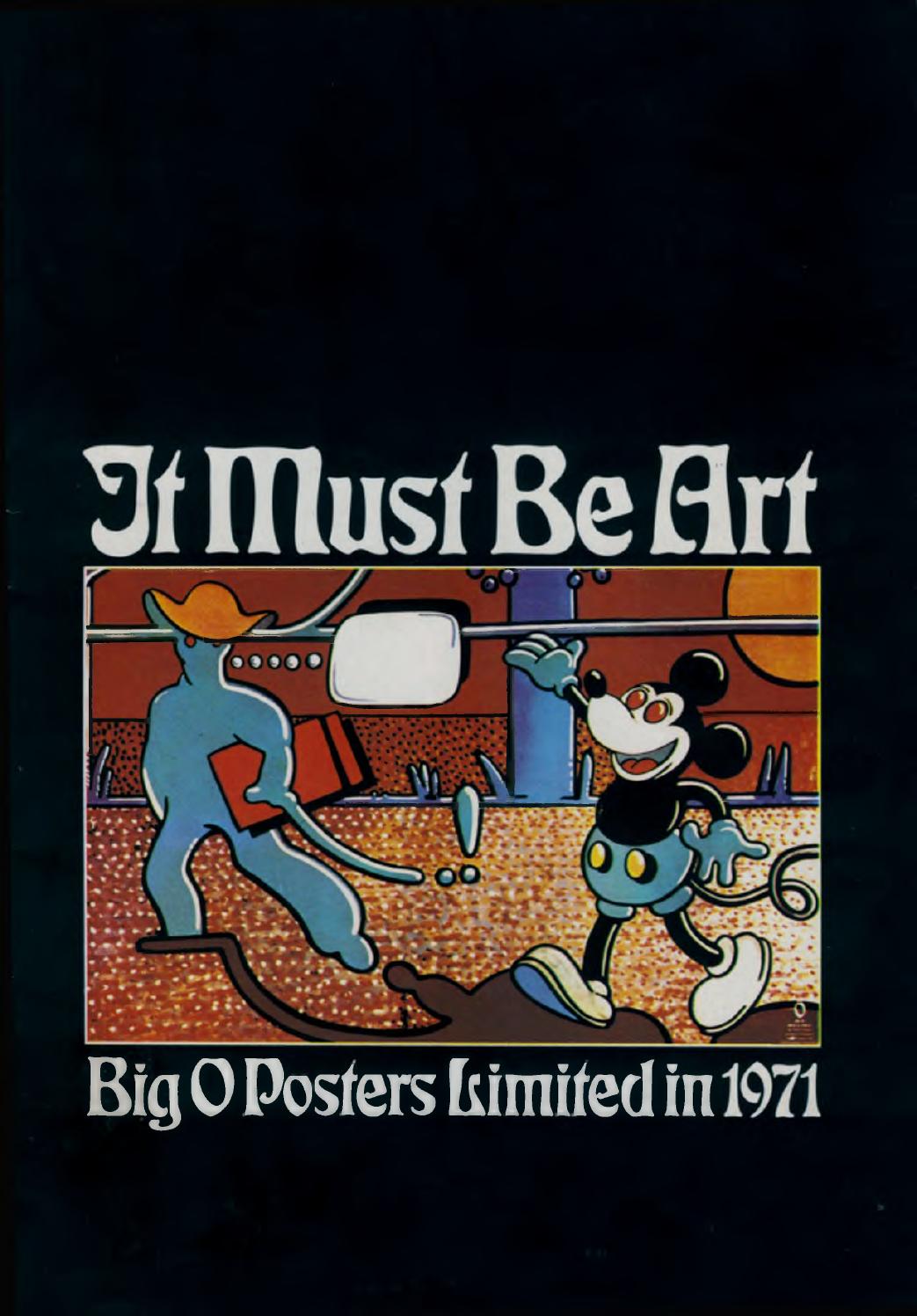 It Must Be Art - Big O Posters Limited in 1971 by UOW Library - Issuu
