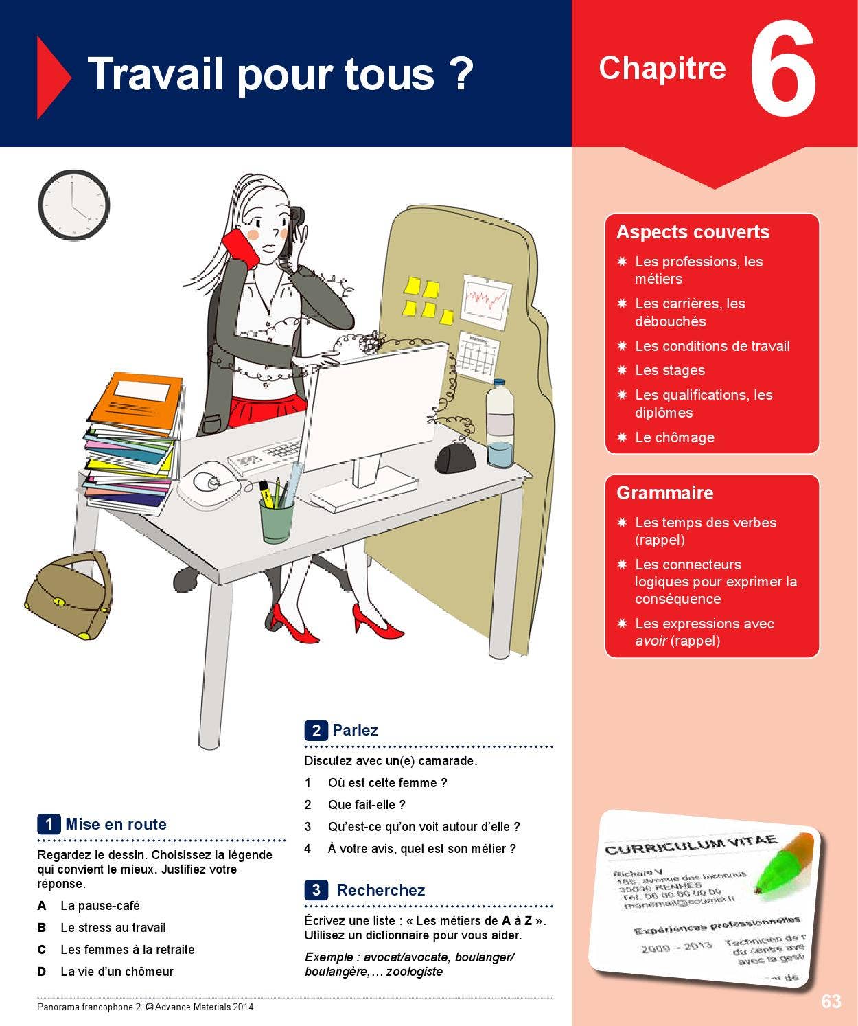 Preview Panorama Francophone 2 - Unit 6 by Cambridge International ...
