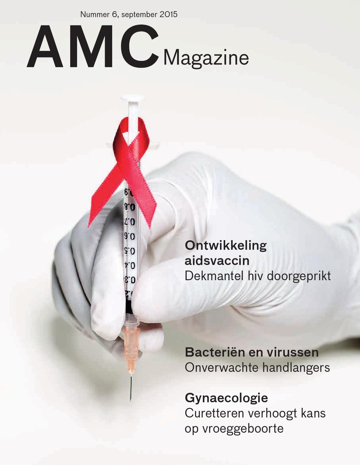AMC Magazine Nr 6 sept 2015 by Amsterdam UMC - Issuu
