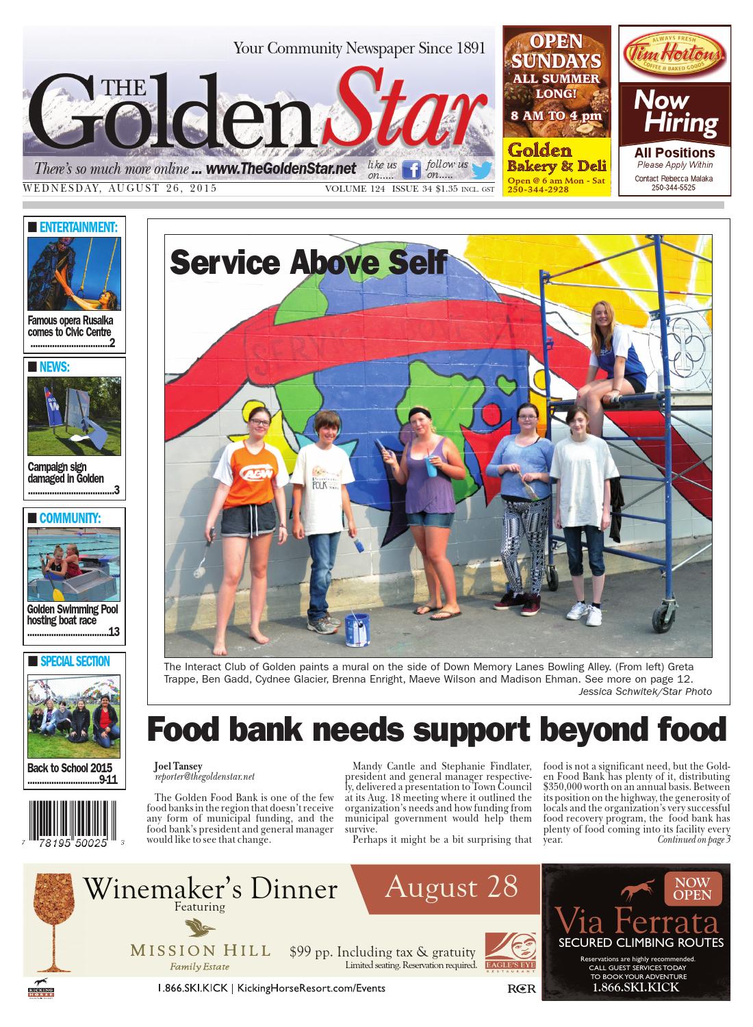 Golden Star, August 26, 2015 by Black Press Media Group - Issuu