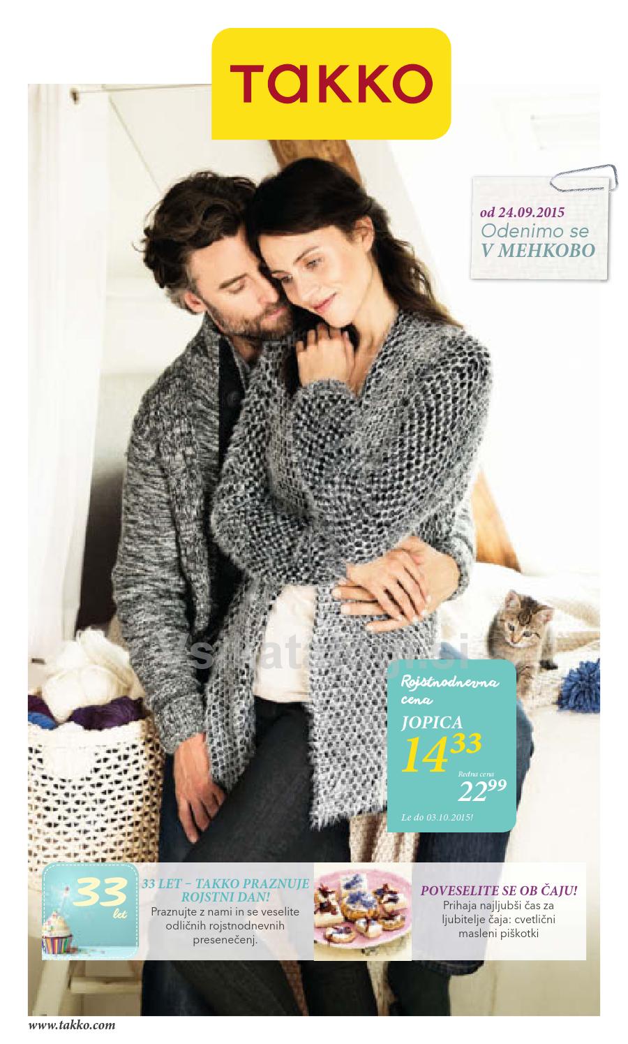 Takko katalog jesen 2015 by Vsikatalogi.si - Issuu