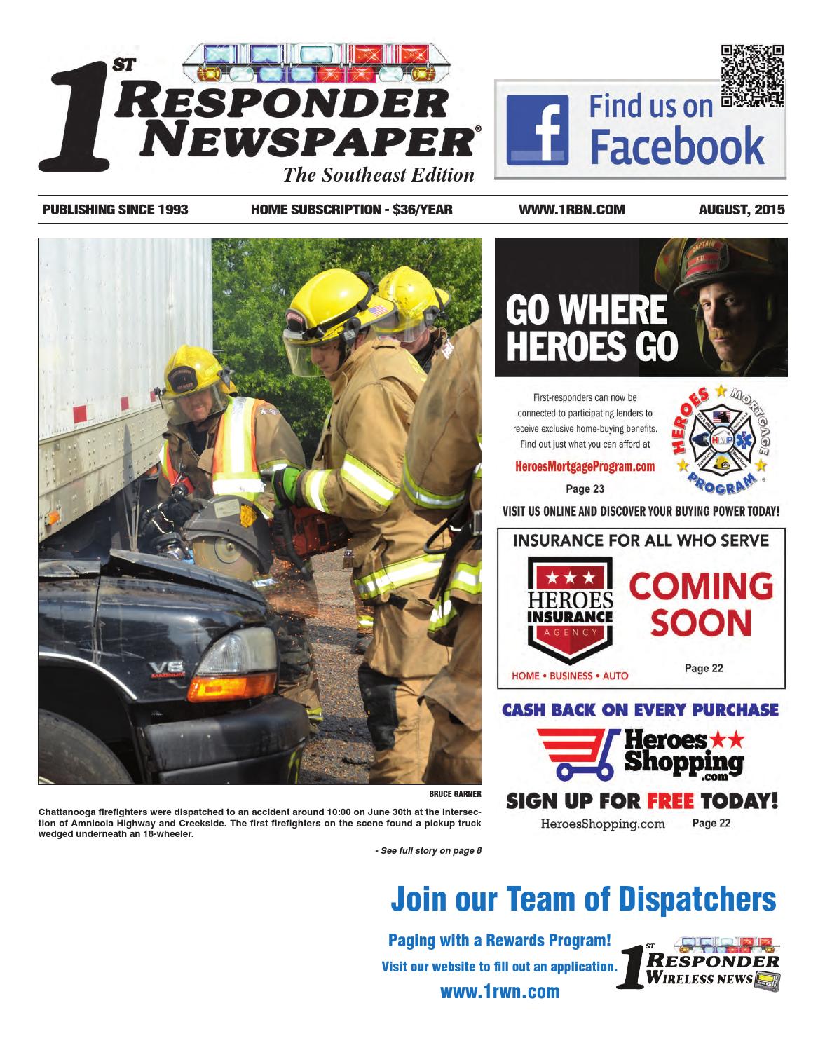 1st Responder News Southeast August Edition by Belsito Communications ...