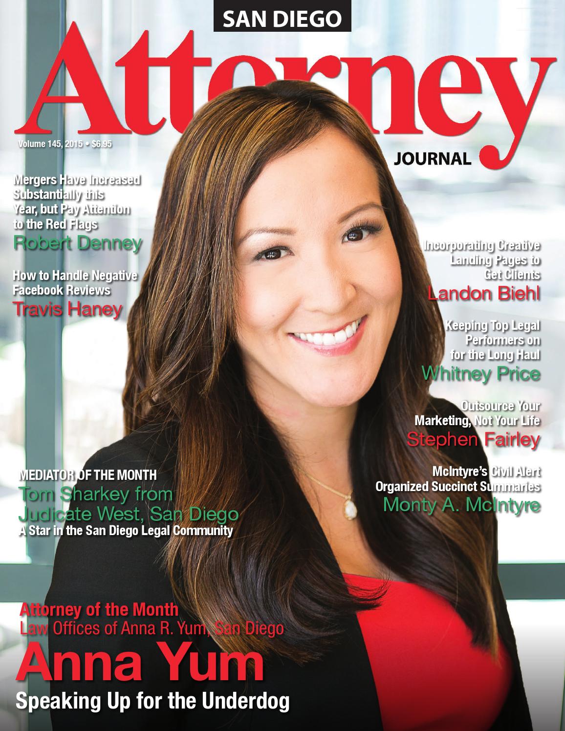 Attorney Journal, San Diego, Volume 145 by Attorney Journals - Issuu