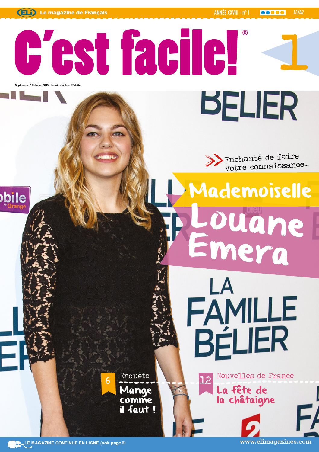 C'est facile! 01 2015-2016 by ELI Publishing - Issuu